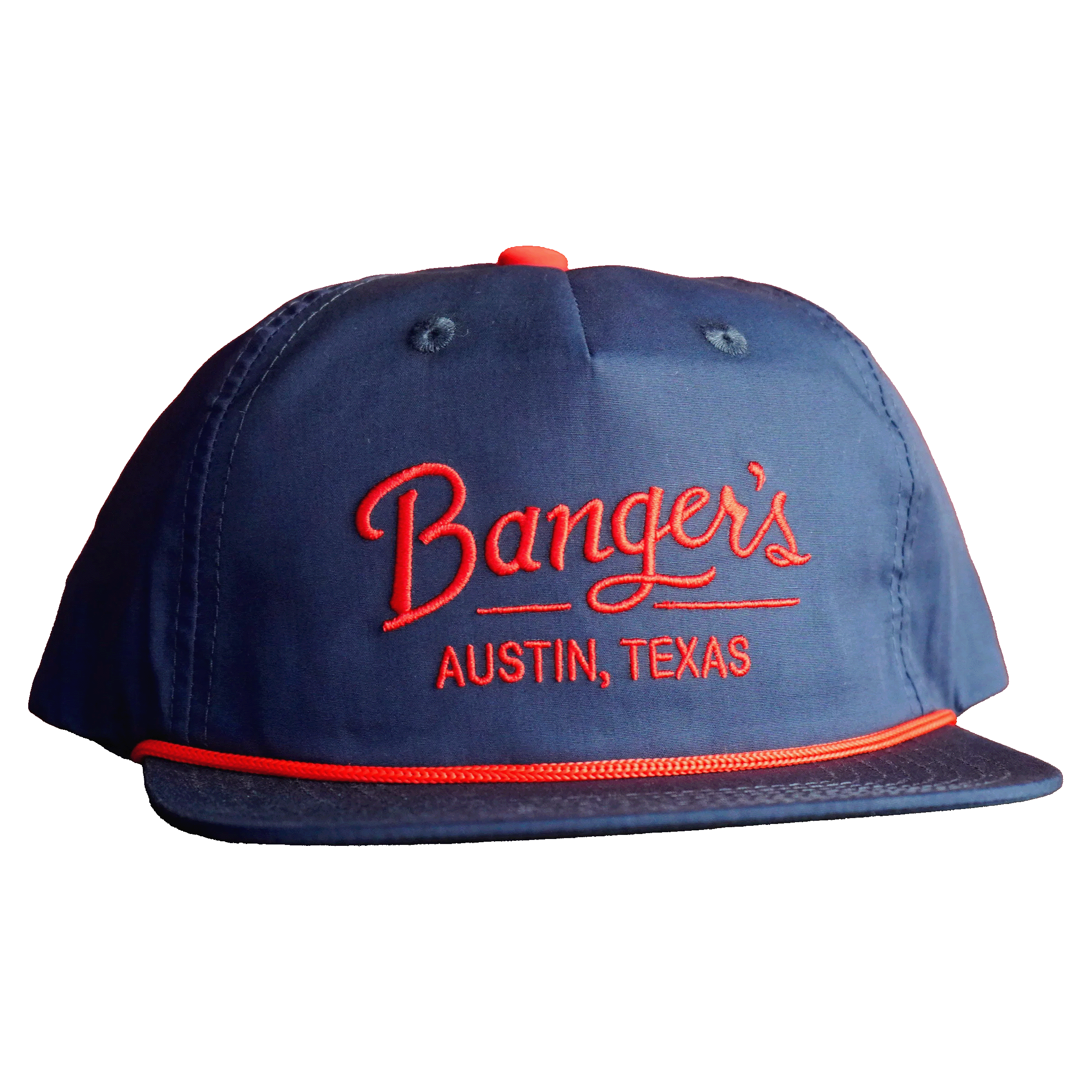 NAVY & RED SNAPBACK – Banger's Sausage House & Beer Garden