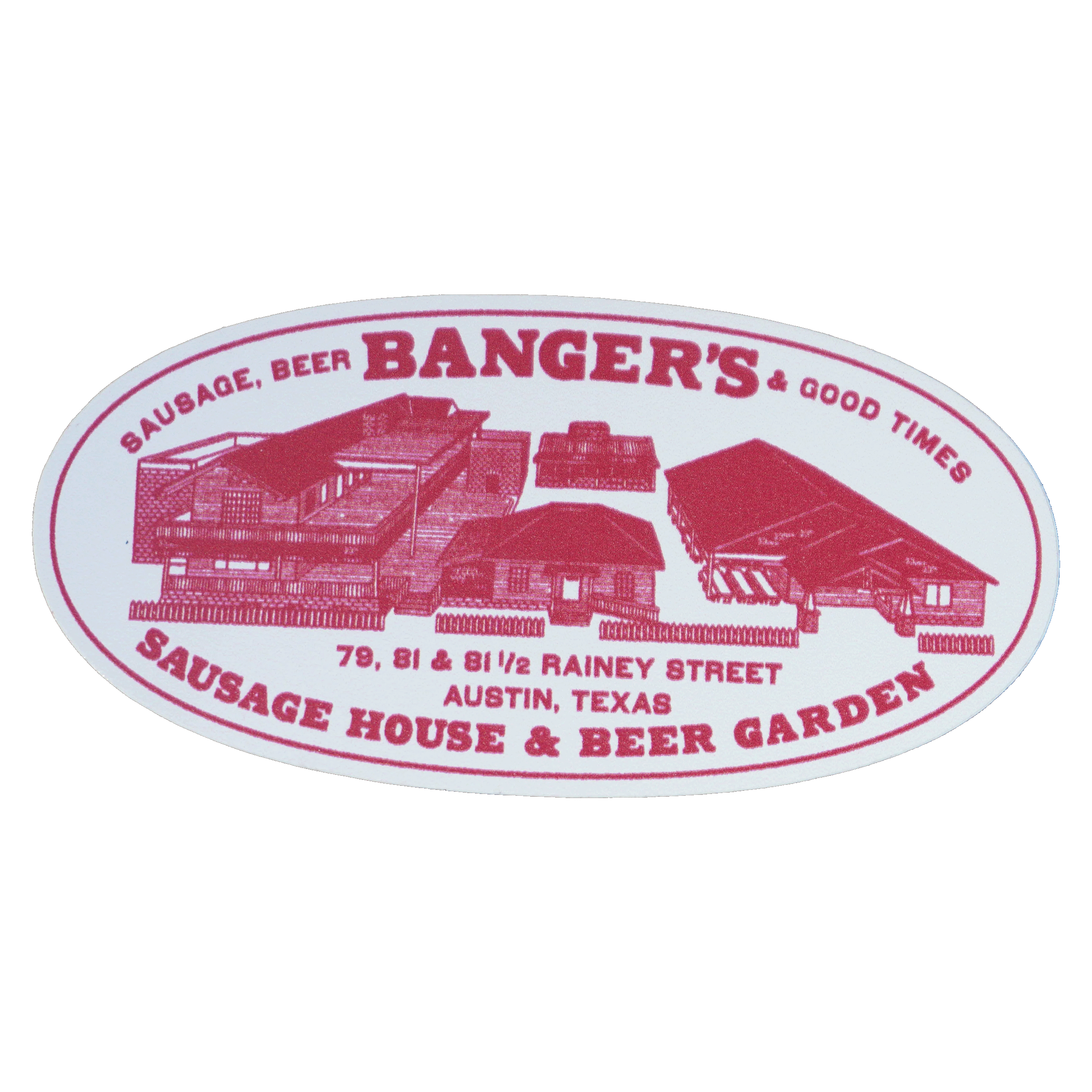 BANGER'S STICKERS – Banger's Sausage House & Beer Garden